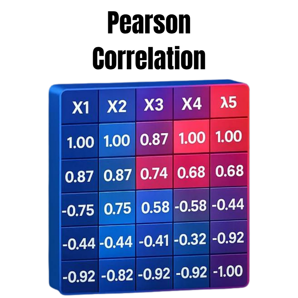 Correlation Matrix: Spearman & Pearson