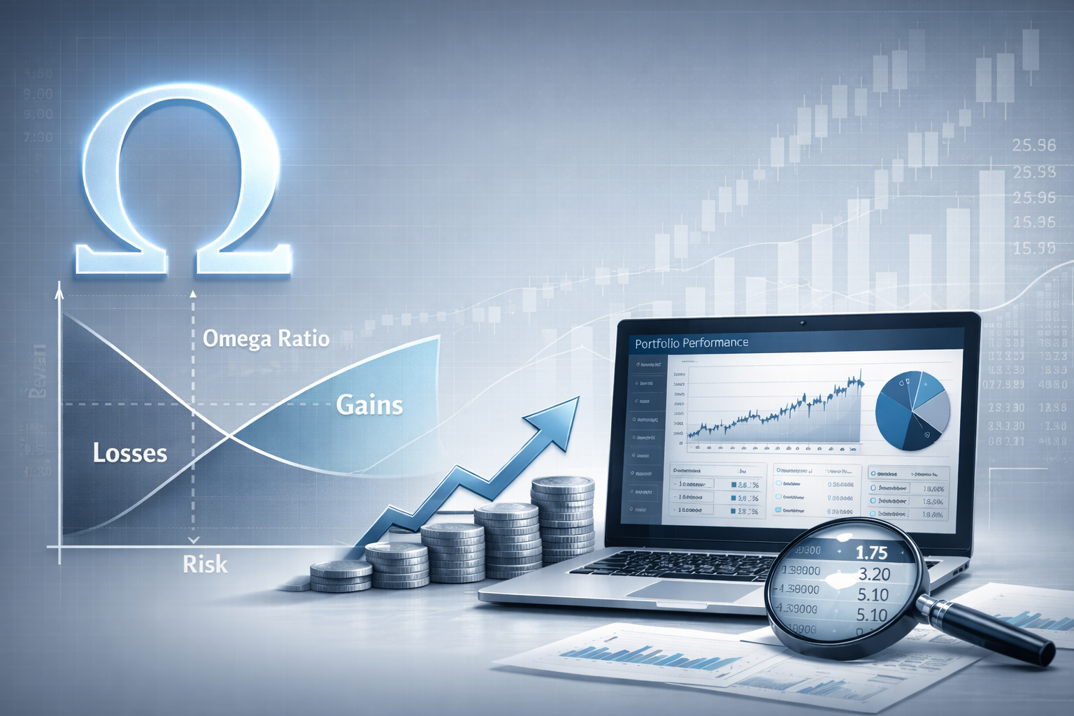 Omega Ratio: Statistical Analysis and Portfolio Yield Optimization